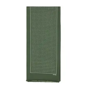 TOM FORD Polka Dot Satin Scarf