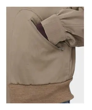MAISON MARGIELA Ribbed-hem Zip-up Jacket