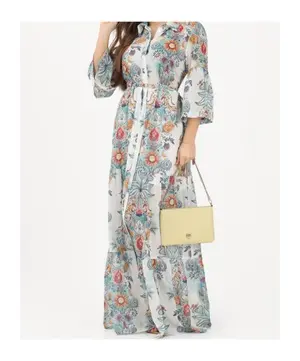 Just Cavalli Long Printed Dress
