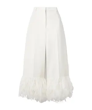 Stella McCartney Tasseled Wide-leg Trousers