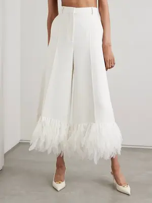Stella McCartney Tasseled Wide-leg Trousers