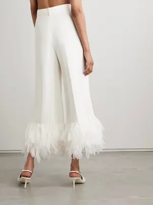Stella McCartney Tasseled Wide-leg Trousers