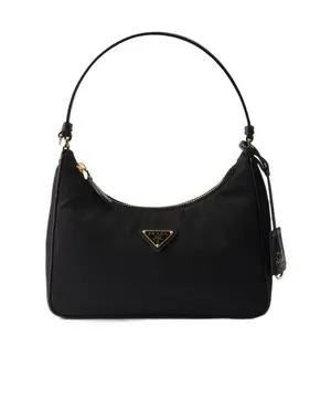 Prada Re-edition 2005 Recycled Nylon Mini Handbag - Black