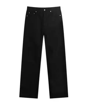 Rick Owens Wide Leg Trousers - Black