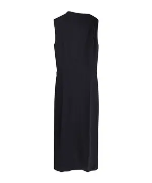 Soeur Gemma Asymmetrical Sleeveless Dress - Black