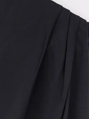 Soeur Gemma Asymmetrical Sleeveless Dress - Black