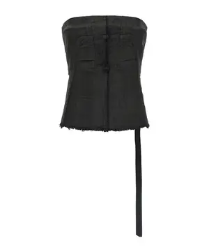 Rick Owens Off-the-shoulder Bustier Top