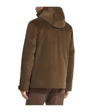 Zegna Cashco Hooded Corduroy Jacket