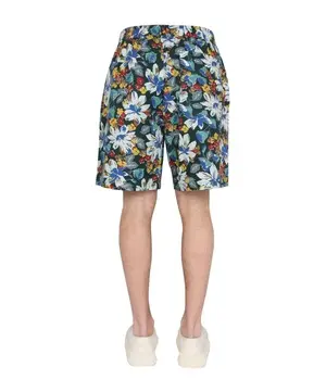 You Must Create Floral Print Elasticated Shorts