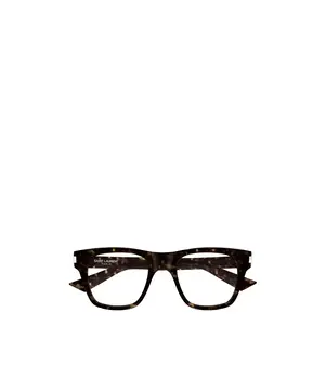Saint Laurent Square Frame Eyeglasses - Black