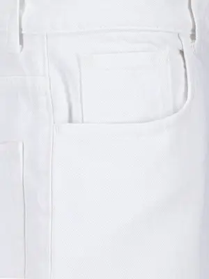 RÓHE Wide-leg Cuffed Jeans