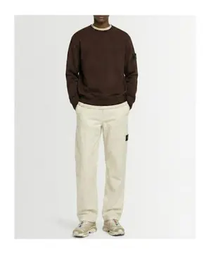 Stone Island Cotton Blend Sweatshirt