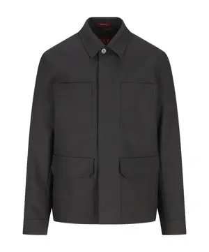 Gucci Sevedge Detailed Long-sleeved Jacket