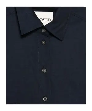 Closed Long Sleeve Collared Shirt - Black
