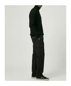 Stone Island Ribbed Wool Nylon Sweatshirt