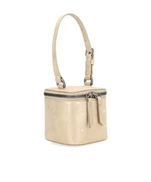 MAISON MARGIELA Mini Cube Bag - Gold