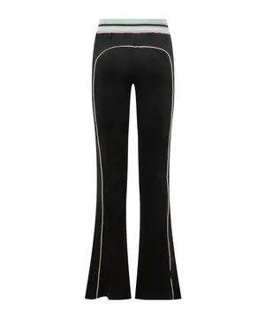 Off-White Slim Fluid Joggers With Side Lines