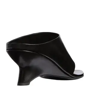 Khaite Marlow 55 Thong Mules - Black