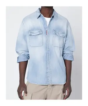 Dsquared2 Long Sleeved Denim Shirt