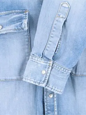 Dsquared2 Long Sleeved Denim Shirt