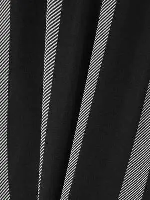 ANINE BING Wide-leg Striped Pants