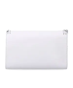 Stella McCartney Falabella Chain Wallet - Pearl Grey
