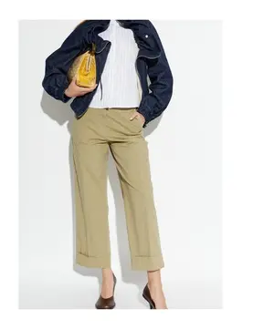Dries Van Noten Denim Ruffled Cocoon Jacket - Black