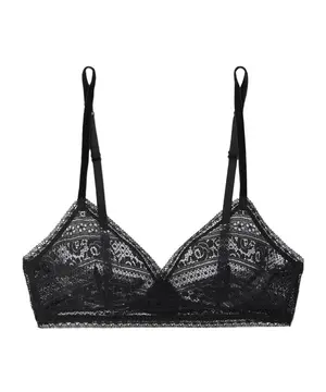 ERES Intriguée Lace Triangle Bra - Black