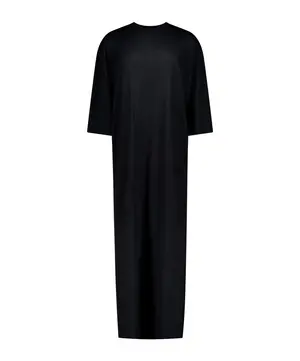 TOTEME Crewneck T-shirt Dress - Black