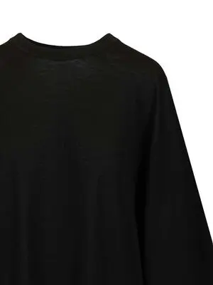 TOTEME Crewneck T-shirt Dress - Black