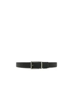 Emporio Armani Pin Buckle Belt - Black