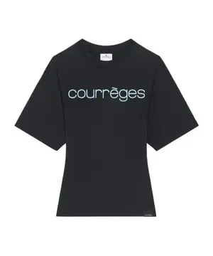 COURREGES Courrèges Waisted Printed T-Shirt No