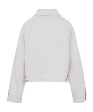 Brunello Cucinelli Cropped Long-sleeved Jacket - Chalk
