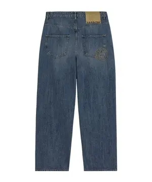 BARROW Patch-pocket Jeans - Denim Blu/blue Denim