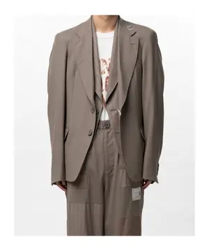 Mihara Yasuhiro Double-layered Front Jacket