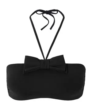 ERES Bow Detail Bikini Top - Black