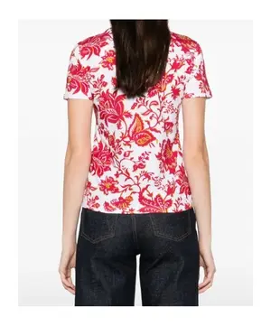 Etro Short-sleeve Floral Paisley T-shirt