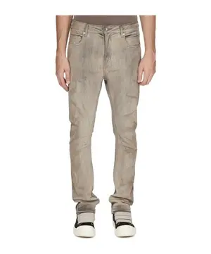 Rick Owens Belted Jeans For Men