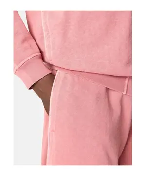Stone Island Logo Patch Old Effect Shorts - Oleander