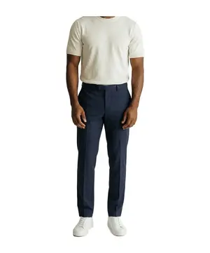 PT TORINO Master Slim-fit Trousers - Navy Blue