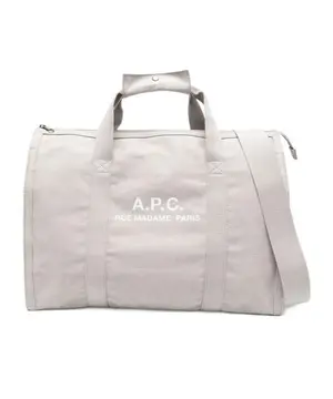 A.p.c. Zipper Travel Bag - White