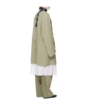 EDWARD CUMING Exploded Lining Trench Coat