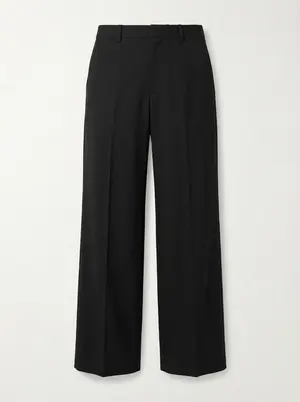 Gucci Wool Pants With Embroidery