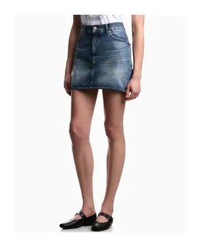 Emporio Armani Five-pocket Denim Miniskirt