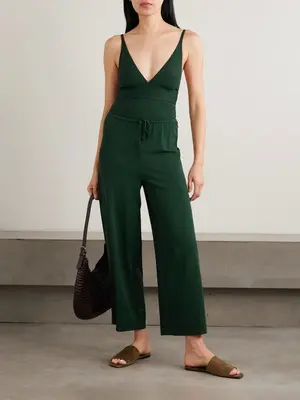 ERES Zelie Drawstring Trousers - Green