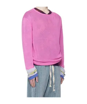 EDWARD CUMING Crew Neck Knit Sweater