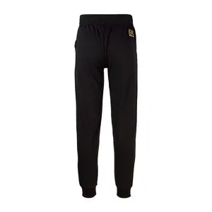 EA7 Logo Pattern Sweatpants - Black