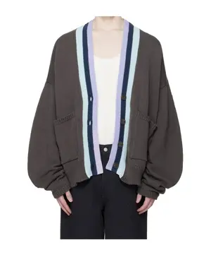 EDWARD CUMING Heart Throb Long Sleeve Knit Cardigan