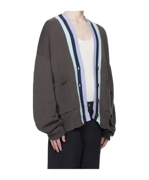 EDWARD CUMING Heart Throb Long Sleeve Knit Cardigan