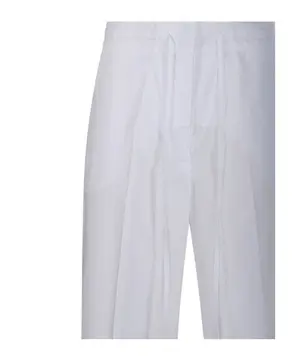 P.a.r.o.s.h Canyox Elastic-waist Pants - White